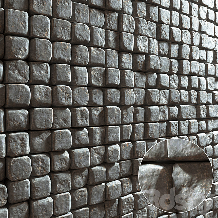 Stone decor n111 - Other decorative objects - 3D model