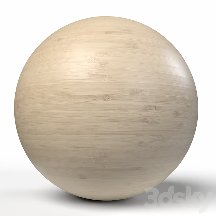 Bamboo Material 4K PBR - Wood - 3D model