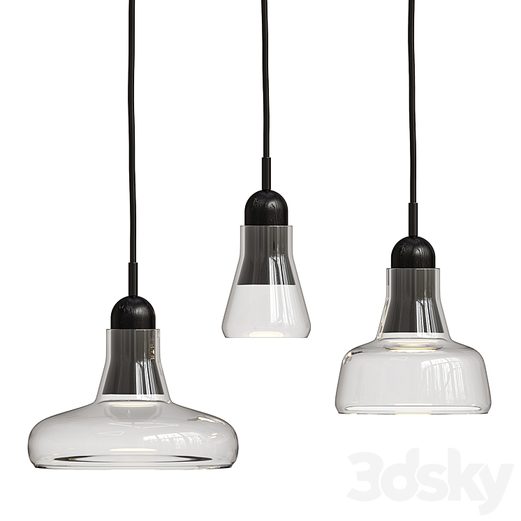 Shadow Pendant Lamps - Pendant light - 3D model