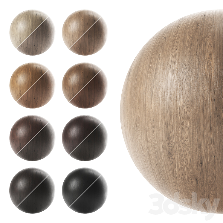 Wood Texture Set 031 - Wood - 3D model
