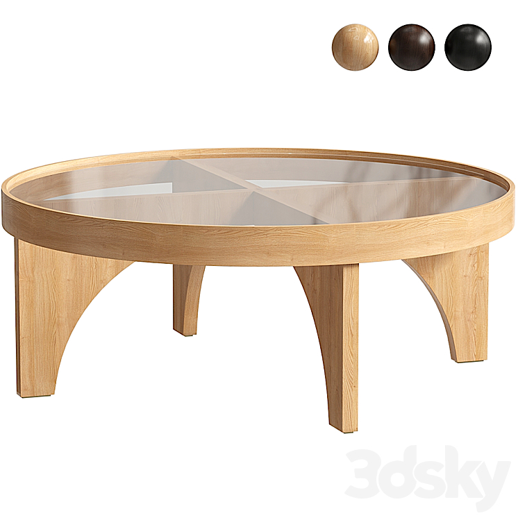 Coffee table STOCKHOLM 2025 - Table - 3D model