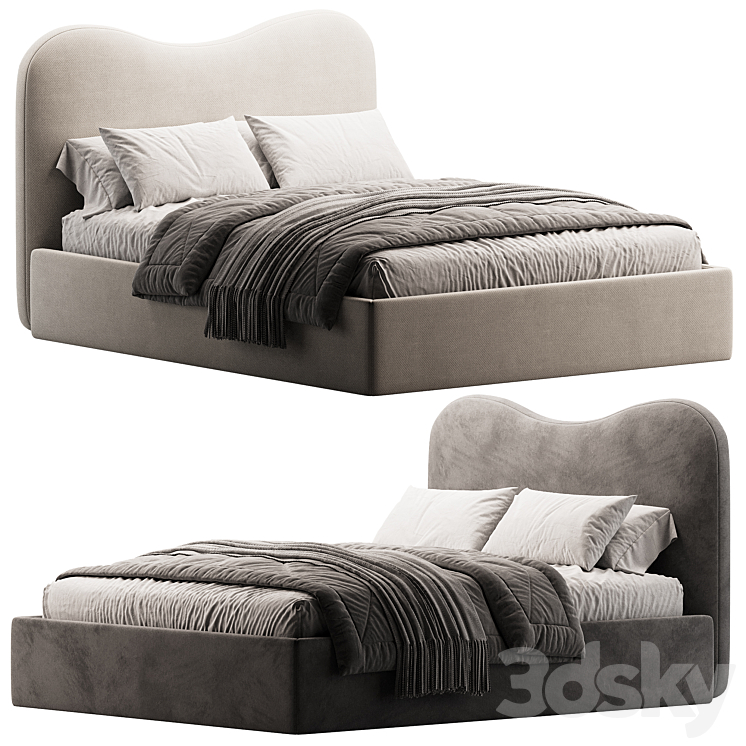 AEON bed - Bed - 3D model