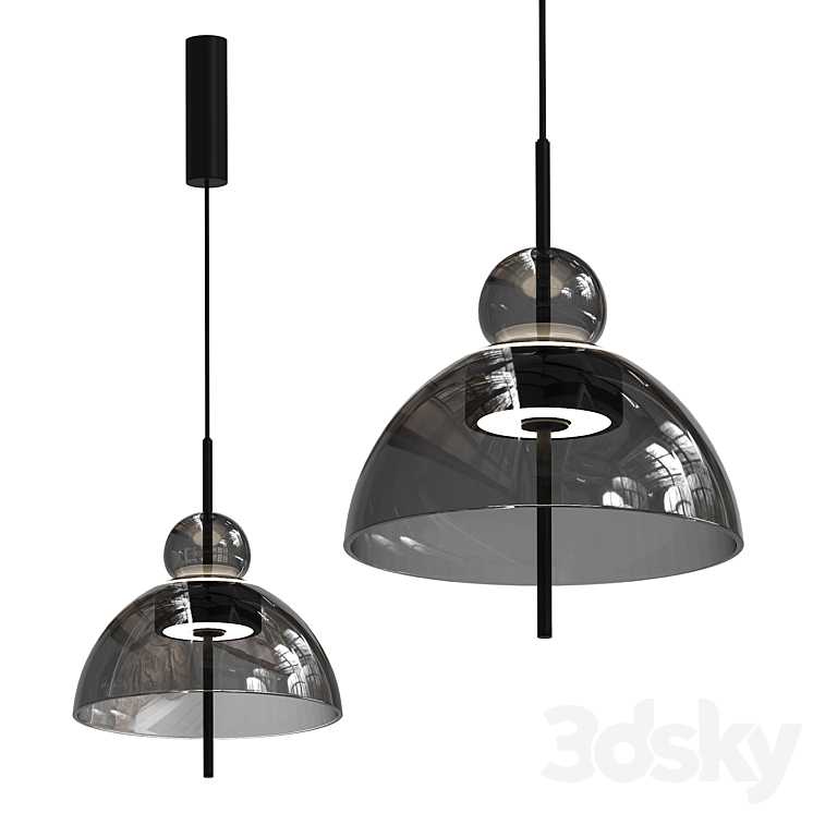 Hanging lamp Bangkok - Pendant light - 3D model