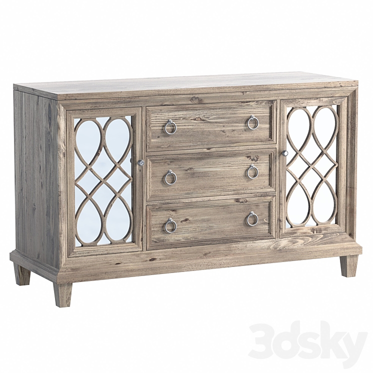 Jorlaina Exclusive Dining Server - Sideboard & Chest of drawer - 3D model