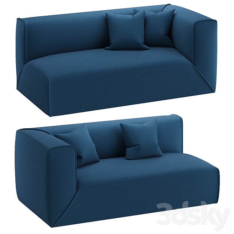 Modus Pac sofa - Left Right - Sofa - 3D model