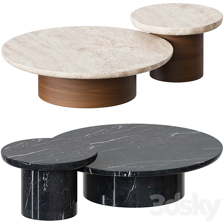 Lessa Center Table Set - Table - 3D model