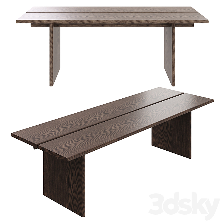 AndTradition Ita Dining Table - Table - 3D model
