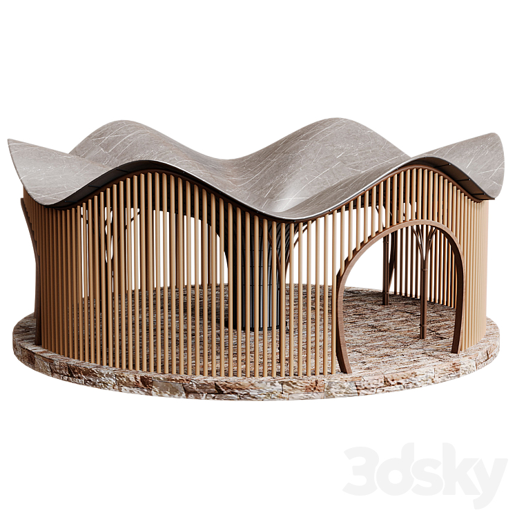 Parametric Gazebo Concept Ideas for public spaces - Other - 3D model