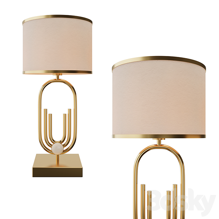 Tiffany - Table lamp - 3D model
