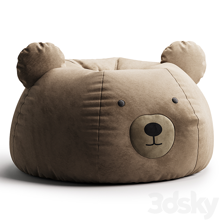 Bear Puff - Other soft seating - 3D model