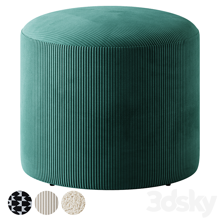 Pouf LA REDOUTE Séméon - Other soft seating - 3D model