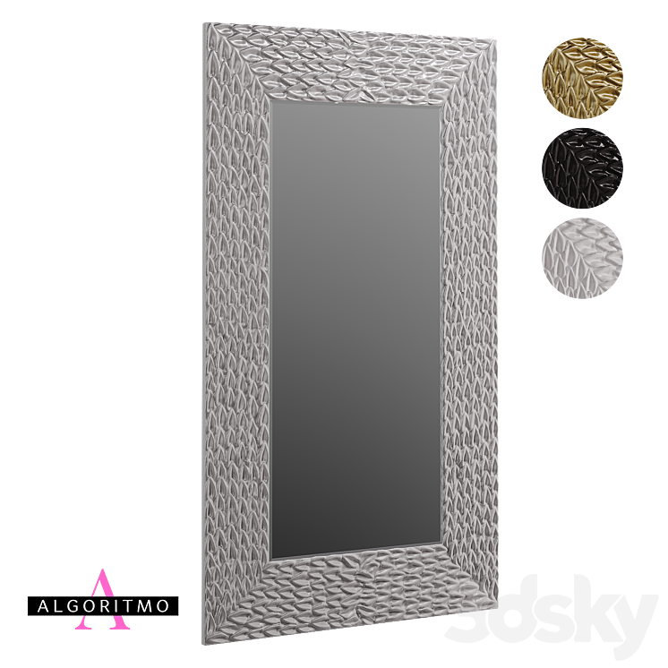 OM Wall Mirror Adagio Algoritmo Home - Mirror - 3D model