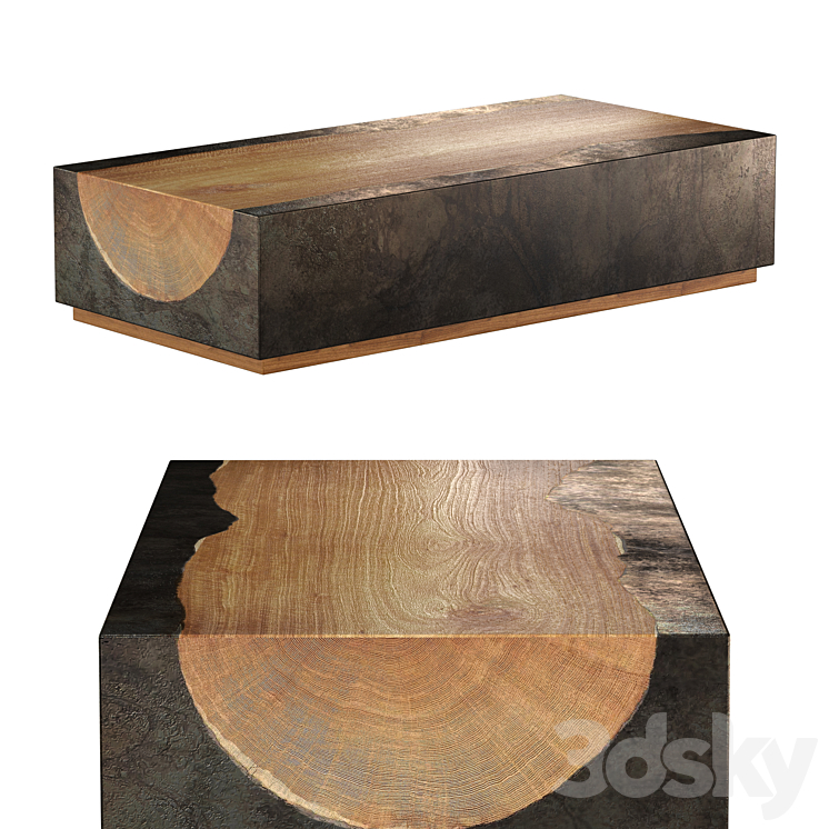Acacius Coffee Table - Table - 3D model