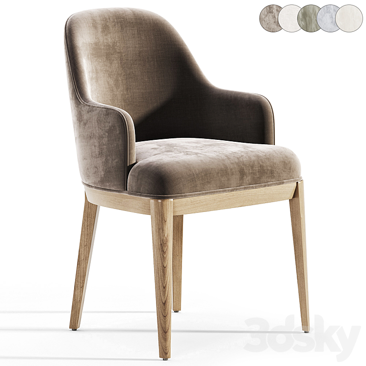 Anna Chair by Domkapa - Chair - 3D model