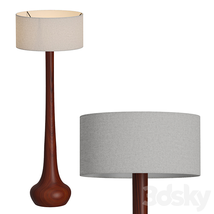 Mush Lambader - Floor lamp - 3D model
