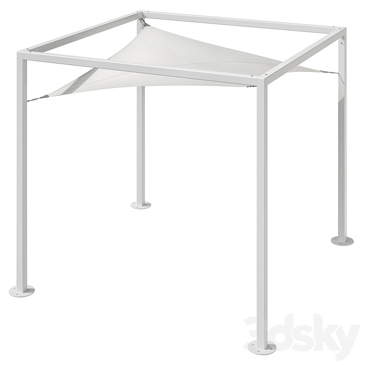 Sprech sail Iris gazebo tension structure - Other - 3D model