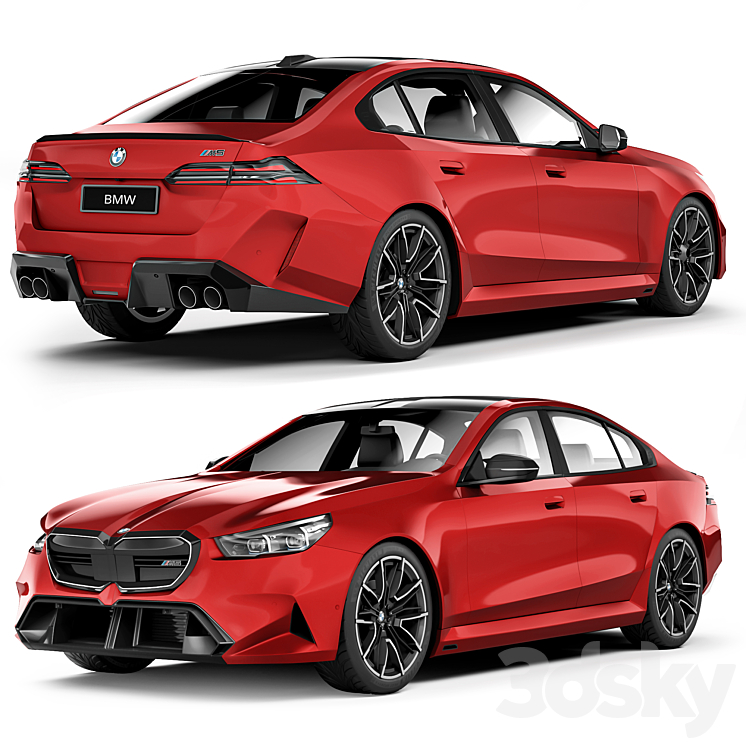 BMW M5 G60 2025 - Transport - 3D model