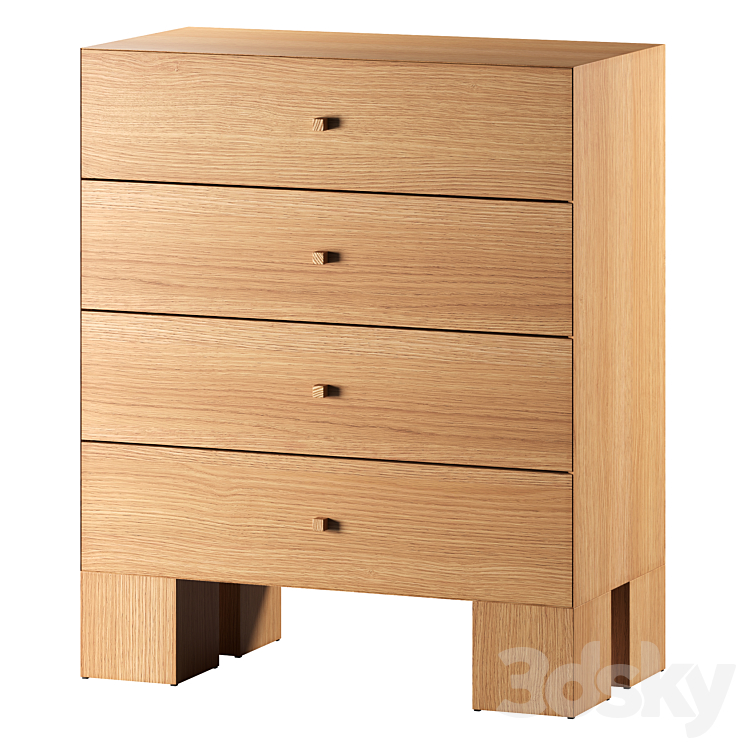 Kuben Chest of Drawers by Ferm Living - Sideboard & Chest of drawer ...