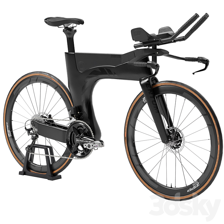 Ventum One Dura Ace Di2 Bike - Sports - 3D model