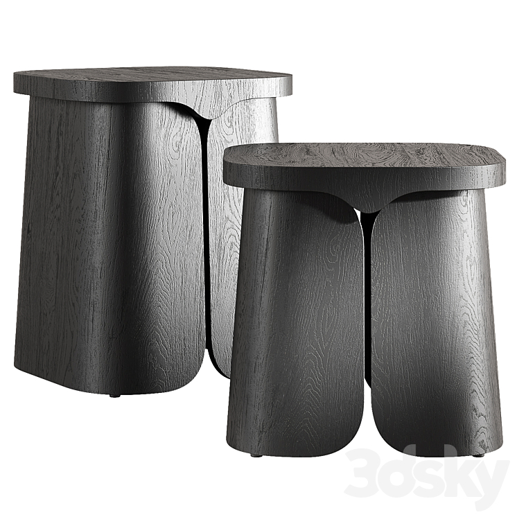 Collection Particuliere MIO sidetables - Table - 3D model