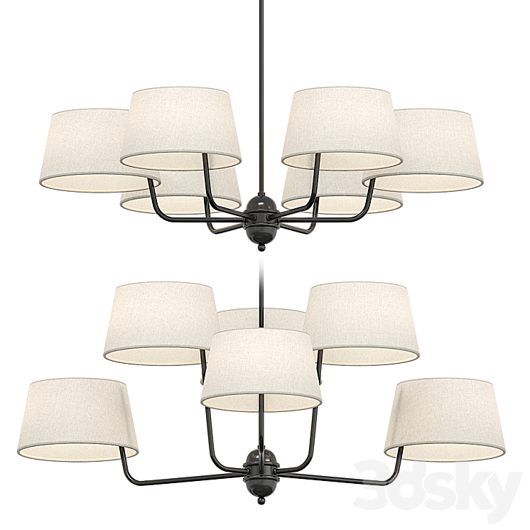 Modesto - Pendant light - 3D model