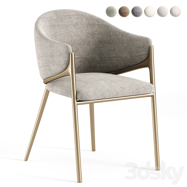 Coach Chair - Chair - 3D model