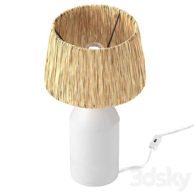 Mane-lamp - Table lamp - 3D model