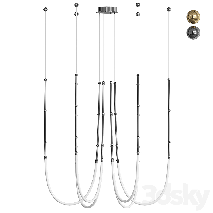 Alrik Ch - Pendant light - 3D model