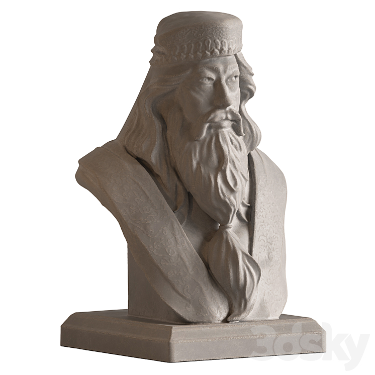 Professor Dumbledore - Sculpture 03 - Sculpture - 3D model