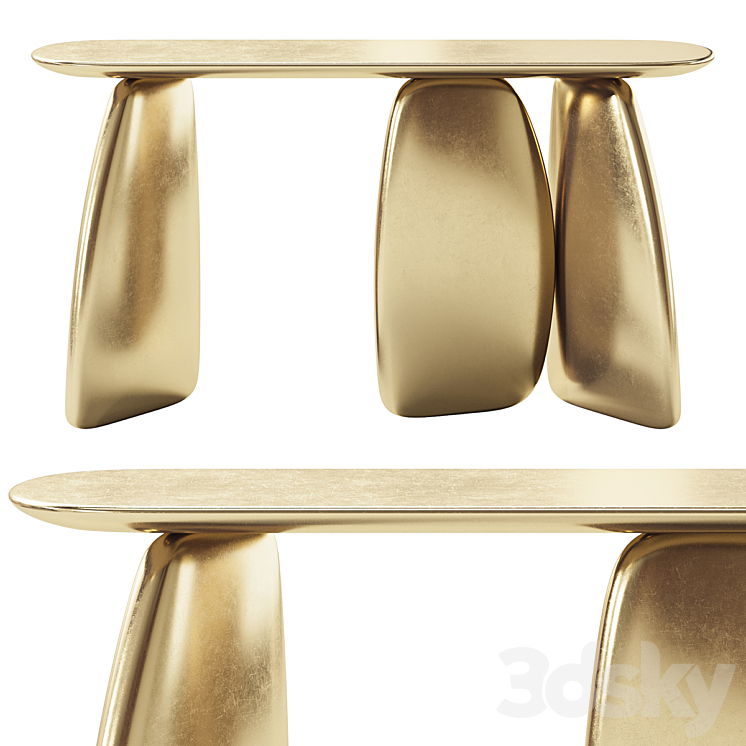 Ardara Console Table by Brabbu - Console - 3D model