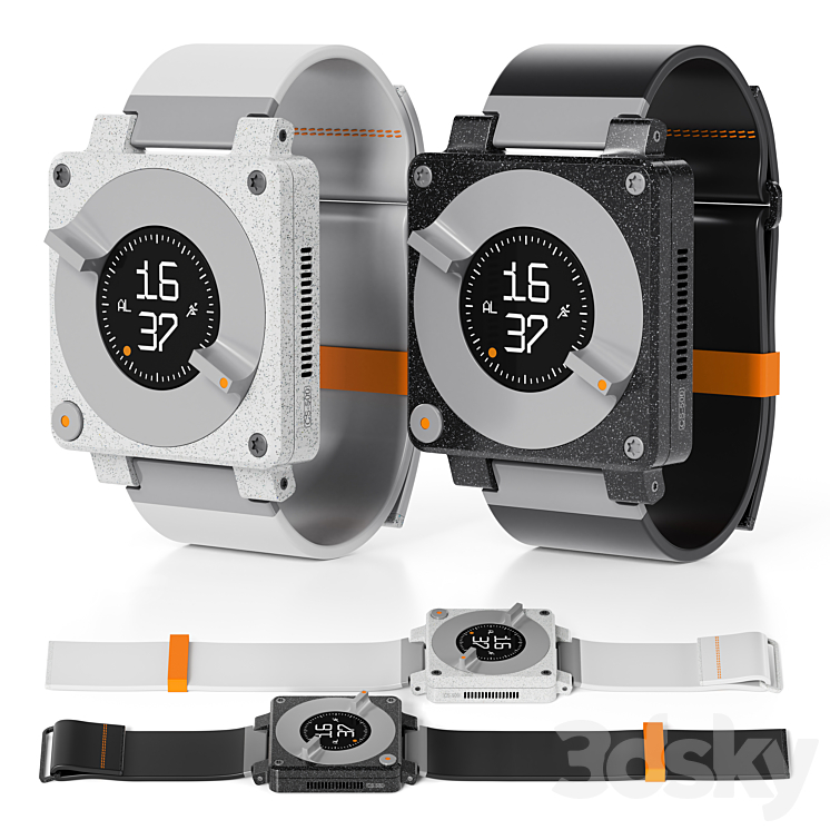 Carl Hauser CS-500 Watch - Watches & Clocks - 3D model