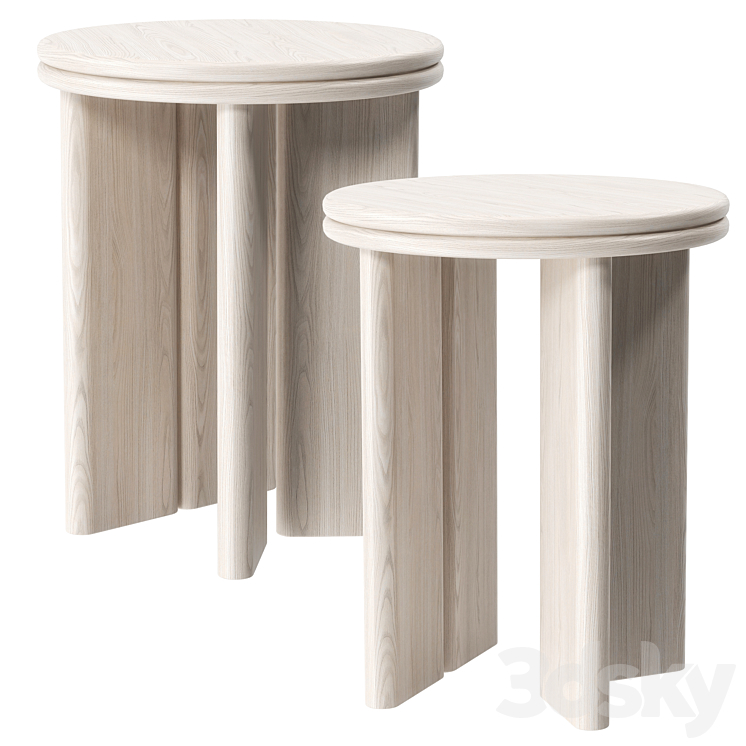 Kip Side Table - Table - 3D model