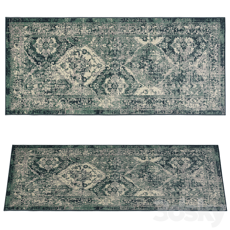 IKEA VONSBAK carpet - Carpets - 3D model