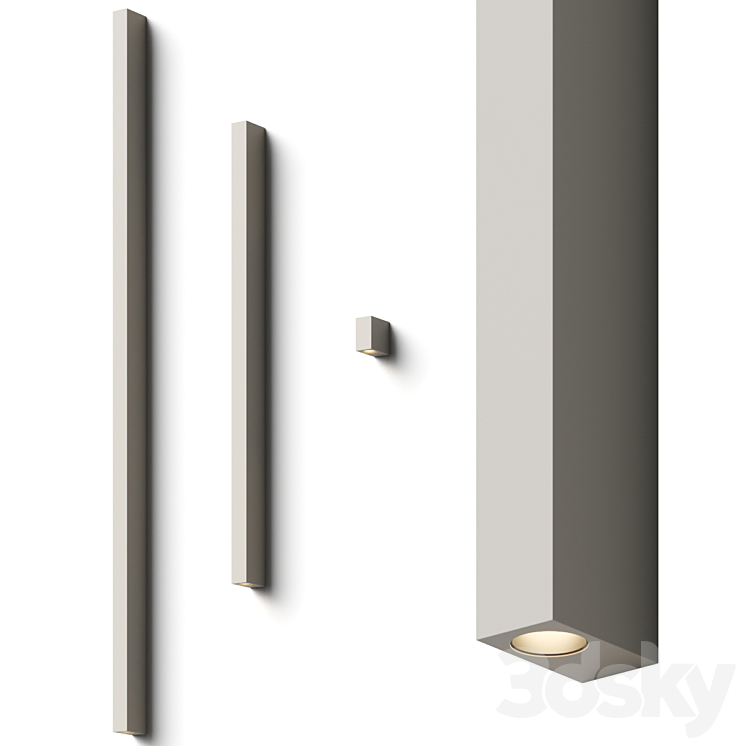 Vibia - Offset - Wall light - 3D model
