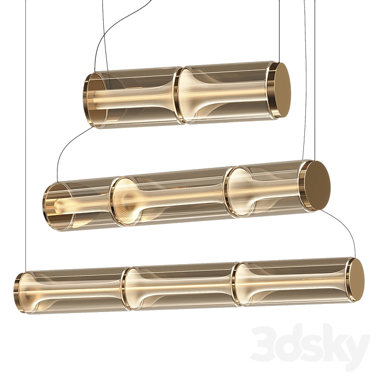 Lasvit Miles Pendant Lamp - Pendant light - 3D model