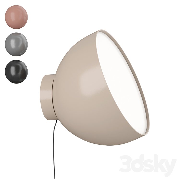 Plus Minus Solo - Wall light - 3D model