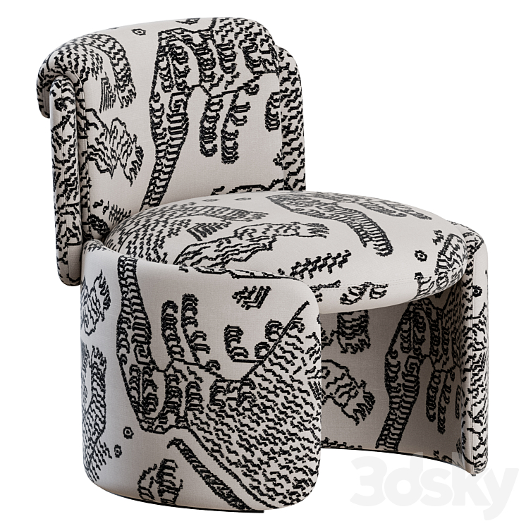 Hug Armchair by HC28 - Arm chair - 3D model
