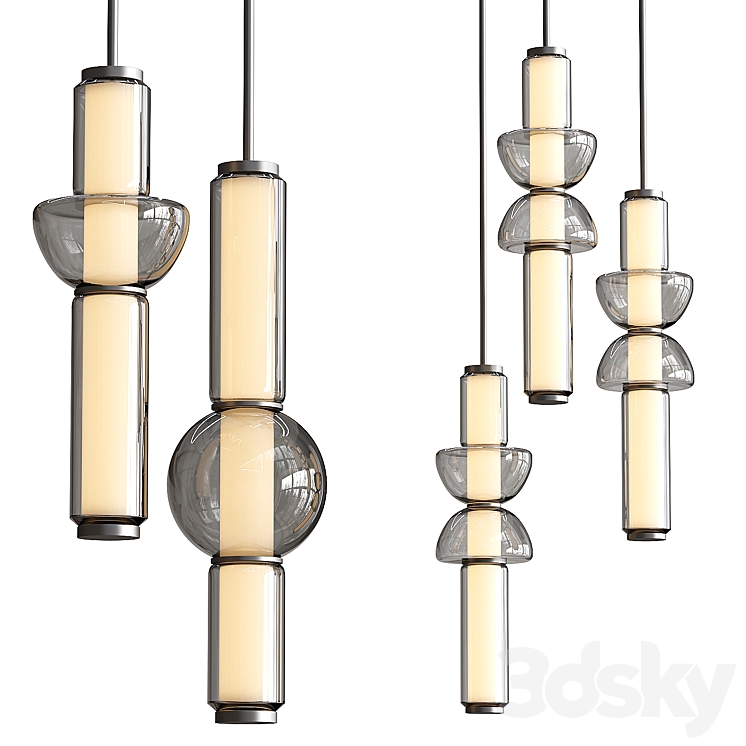 Pendant lamp Prank Italux Bruni - Pendant light - 3D model
