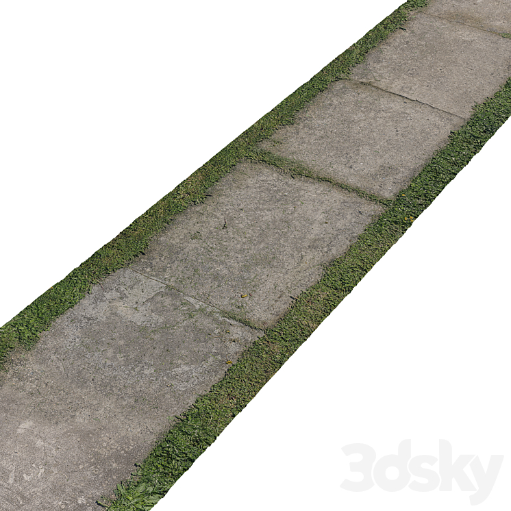 Concrete path - Miscellaneous - 3D model