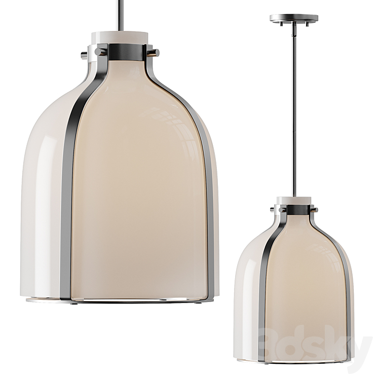 Pearson Cage Pendant Light - Pendant light - 3D model