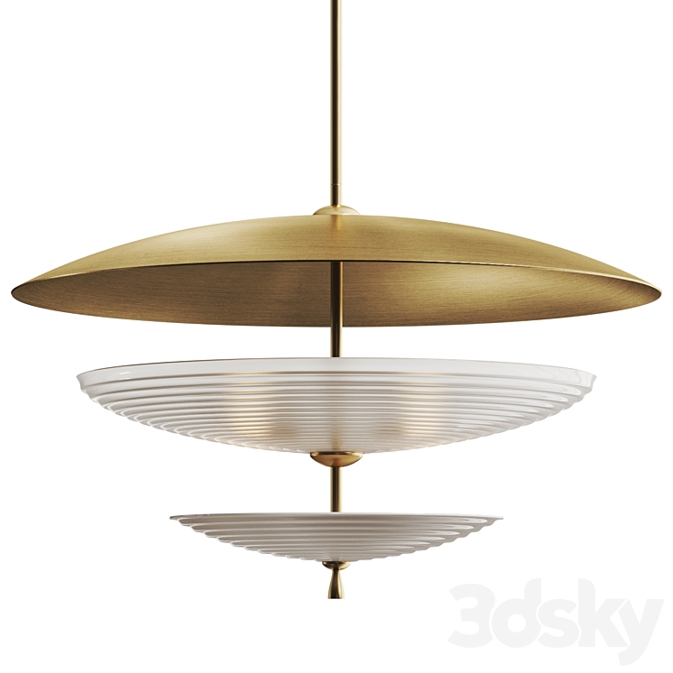 West Elm Nico Pendant - Pendant light - 3D model