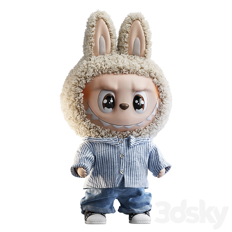 Labubu - Toy - 3D model