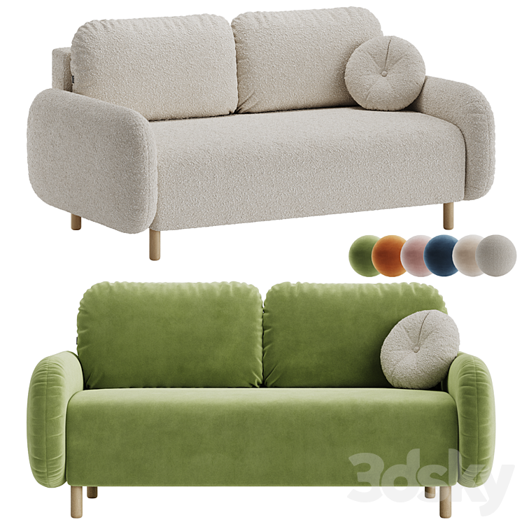 Masse-M Mini - Sofa - 3D model