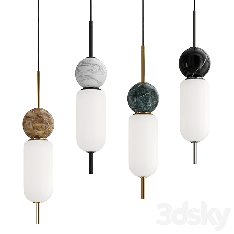 Pendant lamp Anet - Pendant light - 3D model
