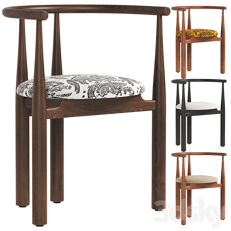 Bukowski Chair - Chair - 3D model