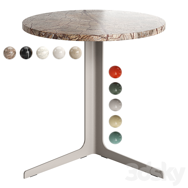 Baba Poliform Coffee Table - Table - 3D model