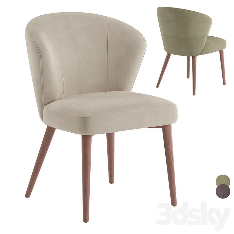 Imodern Benedict - Chair - 3D model