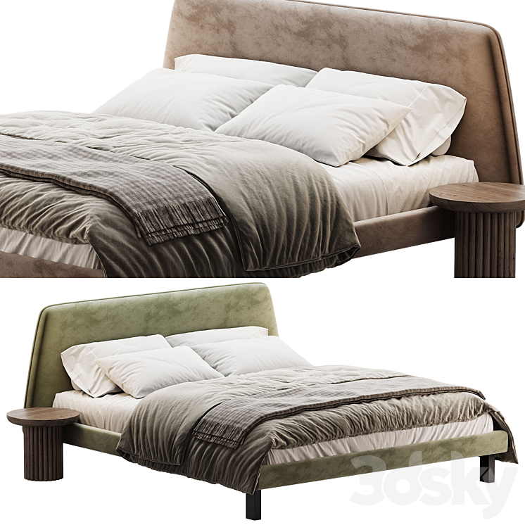 Blade Bed - Bed - 3D model