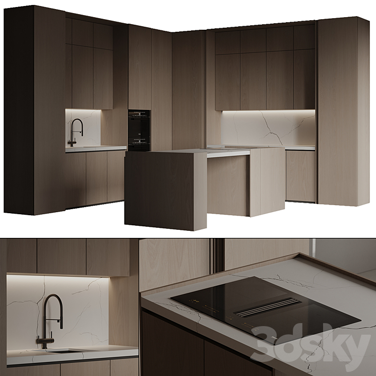 Kitchen 61 - Kitchen - 3D model