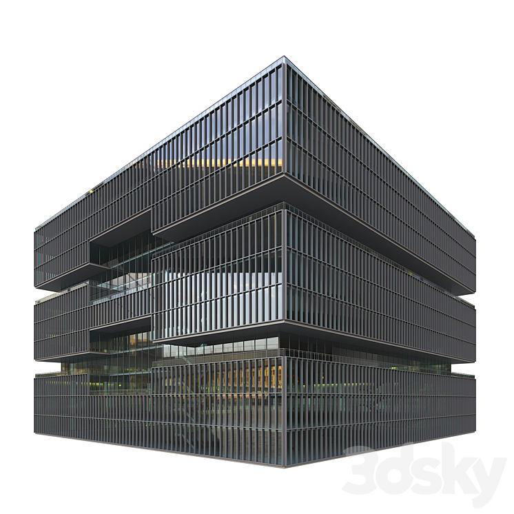 Modern Building 72 - Building - 3D model